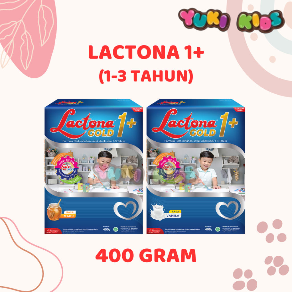 Jual Lactona 1+ 400gr (1-3 tahun) | Shopee Indonesia
