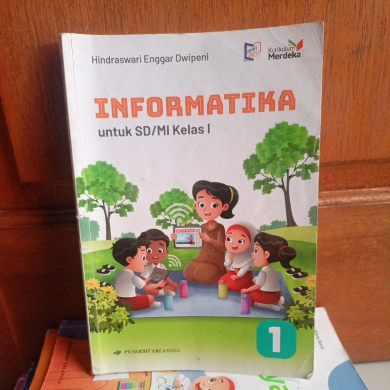 Jual Buku informatika kelas 1 SD kurikulum Merdeka | Shopee Indonesia