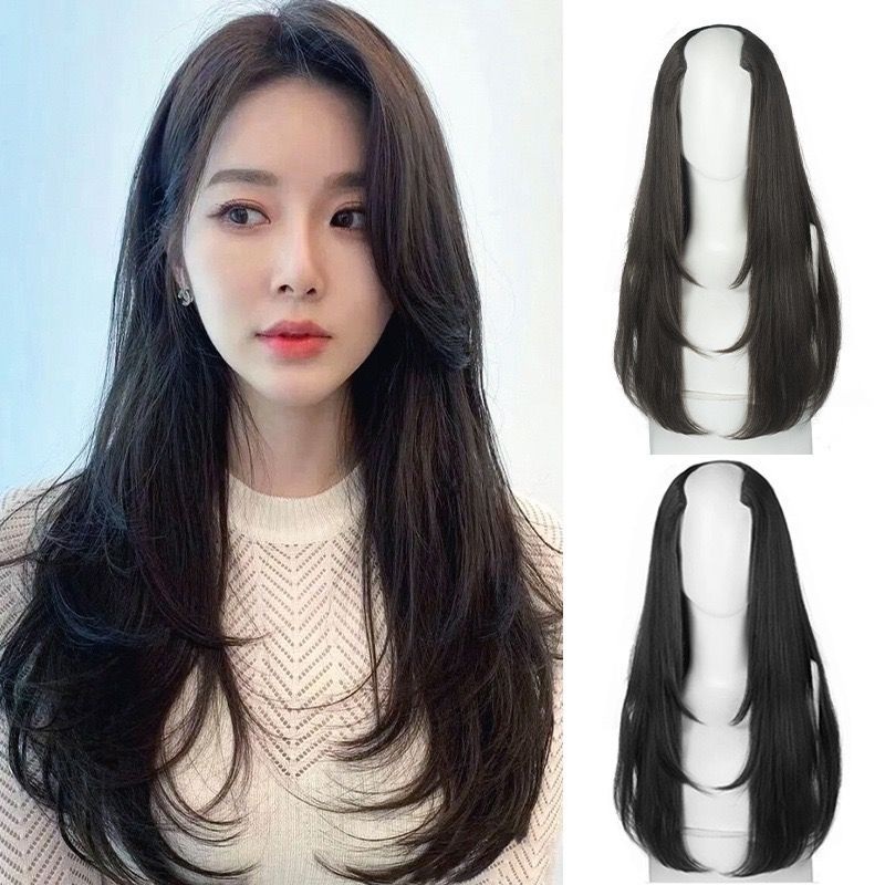 Jual RSW 60CM 45CM 40CM HAIR CLIP U SHAPE RAMBUT PALSU WANITA KOREA BIG ...