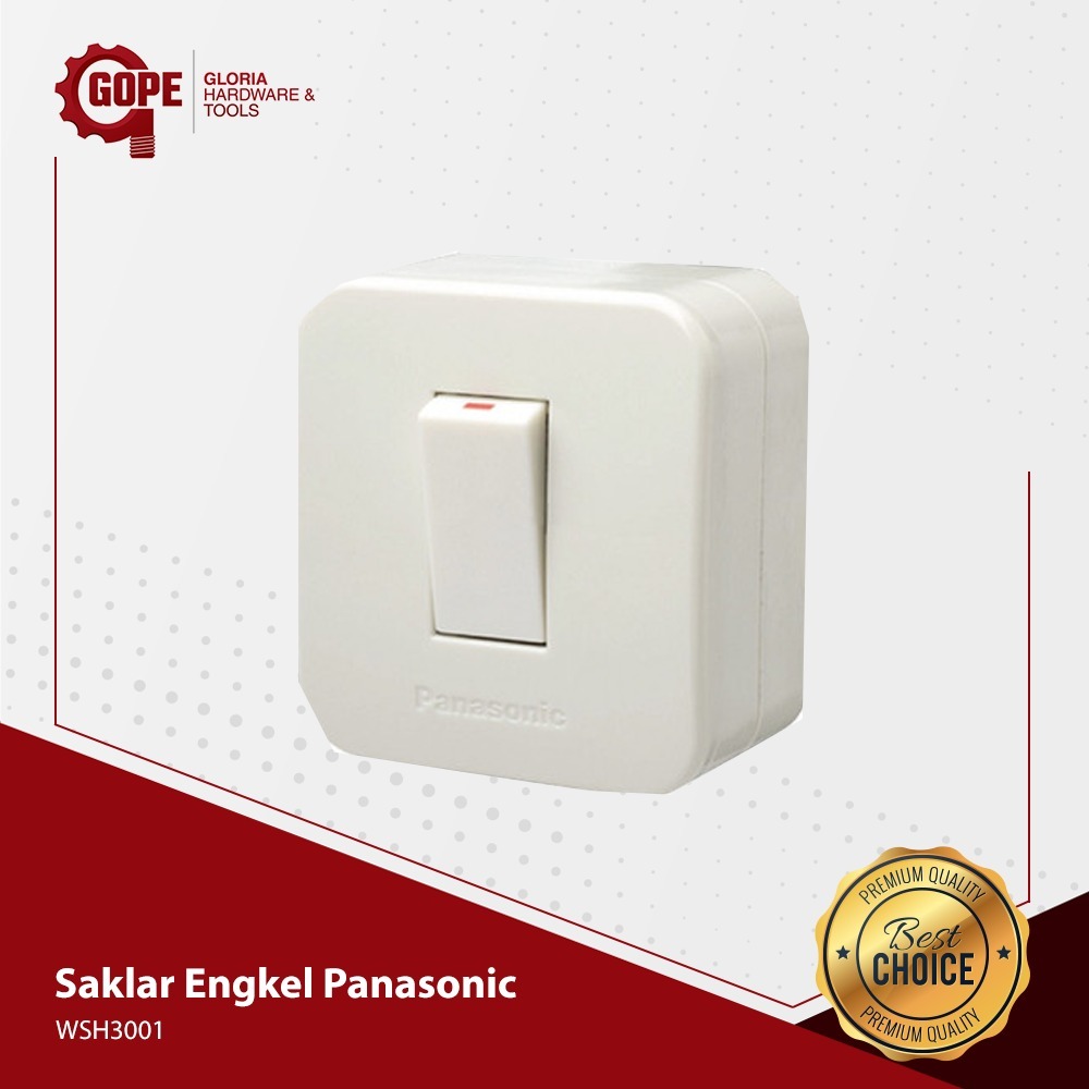 Jual Saklar Single Panasonic Tempel Outbow Engkel Single WSJ 3001 ...