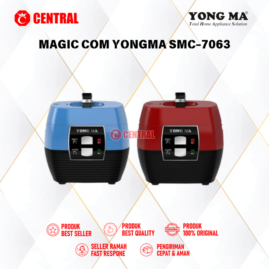 Jual MAGIC COM YONGMA SMC 7063 SMC-7063 SMC 7063 2LITER ...