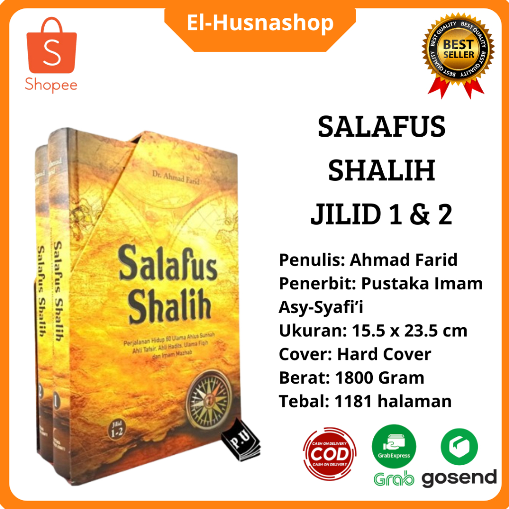 Jual Buku Salafus Shalih Perjalanan Hidup 60 Ulama Ahlus Sunnah 2 Jilid ...