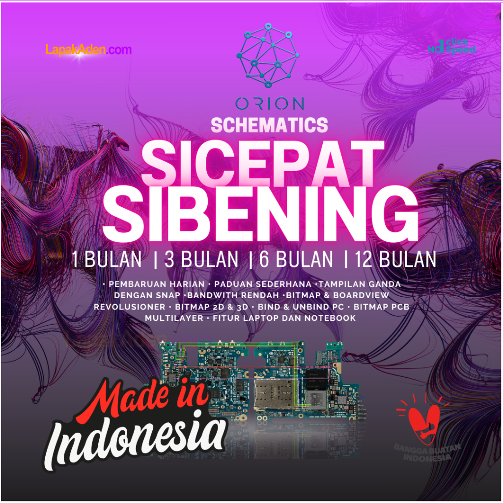 Jual Orion Schematics Estech Guide line Multilayer Aktivasi ...