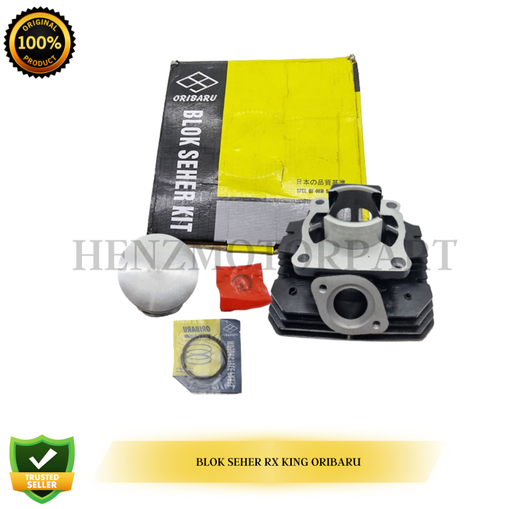 Jual BLOK BLOCK SEHER CYLINDER BLOK SET RX KING / RXK YP1 ORIBARU ...