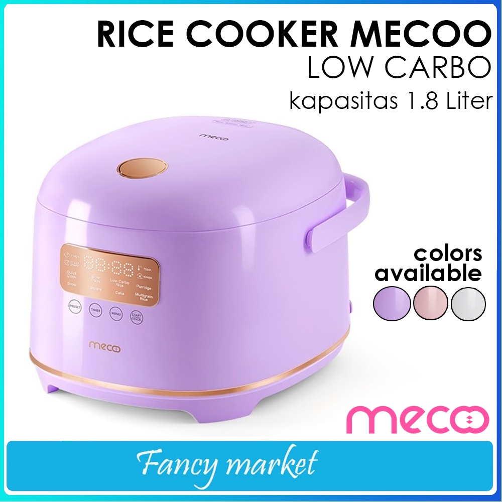 Jual RICE COOKER MECOO LOW CARBO Rendah Gula Nasi Jadi Lebih Sehat - 1. ...