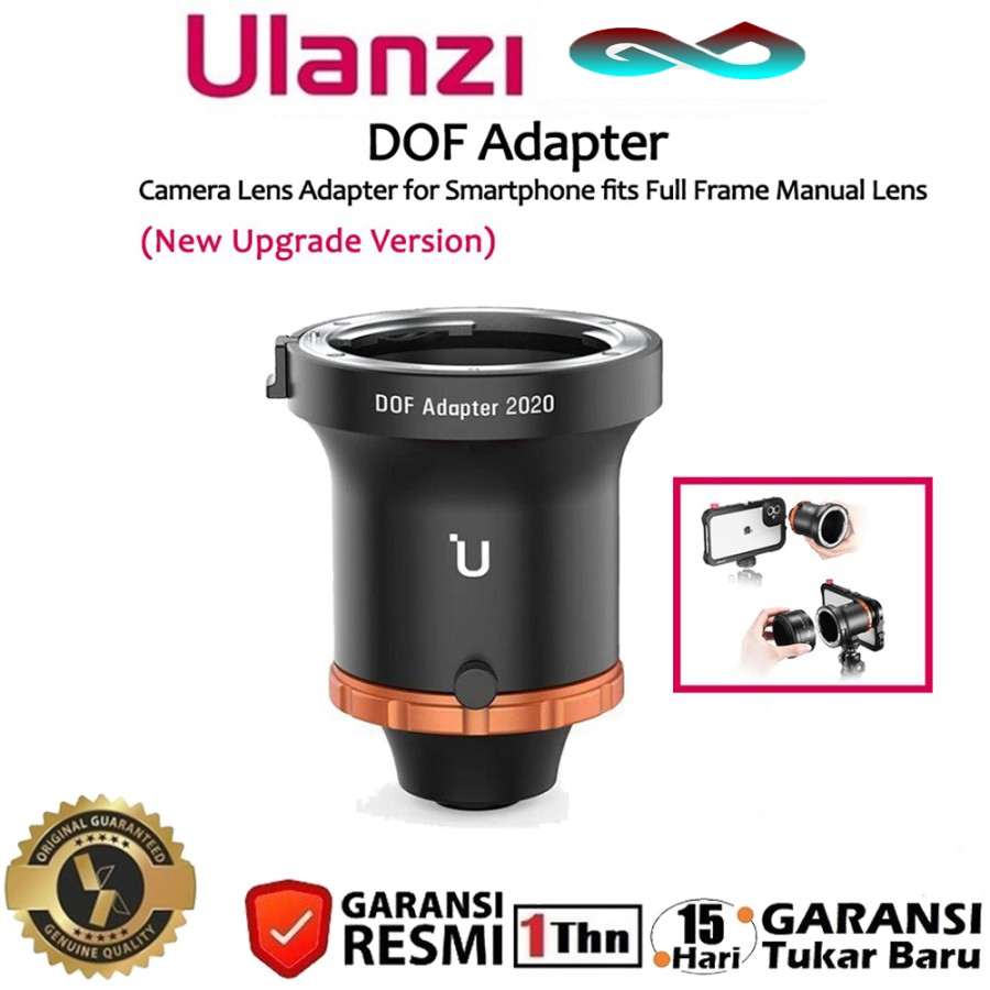 Jual Ulanzi Upgraded DOF Camera Lens Adapter for Smartphone | Shopee Indonesia