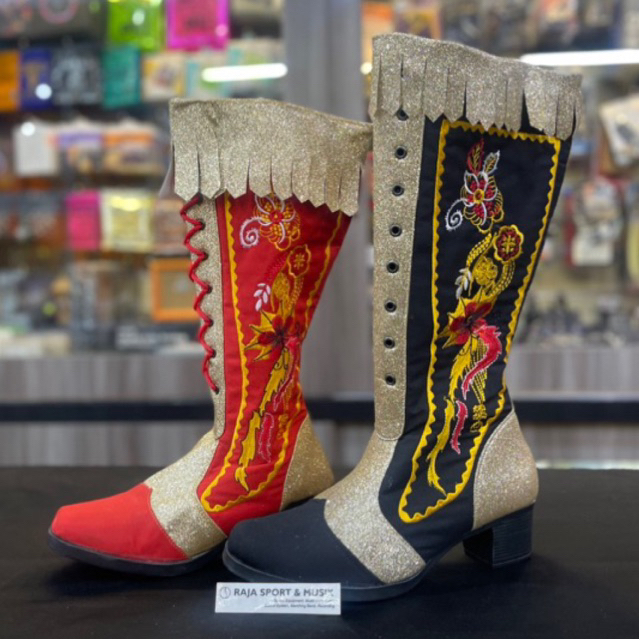 Jual SEPATU MAYORET MARCHING BAND DRUM BAND BALDU BORDIR PREMIUM ...