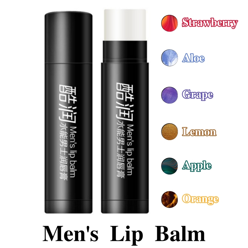 Jual Men Lip Balm Pria 3.8g Serum Rasa Buah Mencerahkan Melembabkan ...