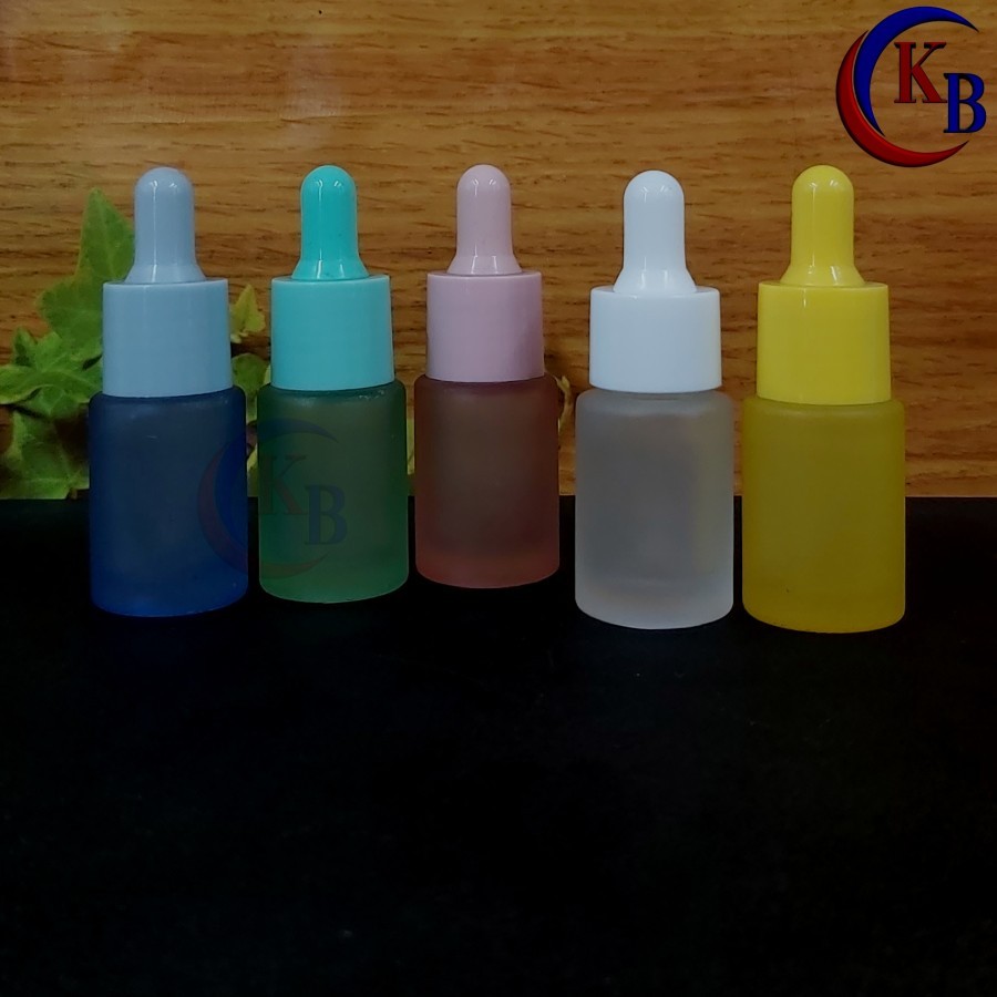 Jual BOTOL PIPET 15 ML SERUM TETES WARNA / BOTOL KACA FROSTED BAHU ...