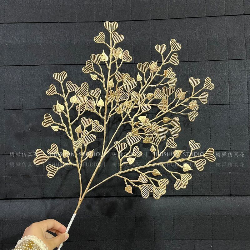 Jual GOLDEN FLOWER LOVE DAUN GOLD DAUN EMAS | Shopee Indonesia