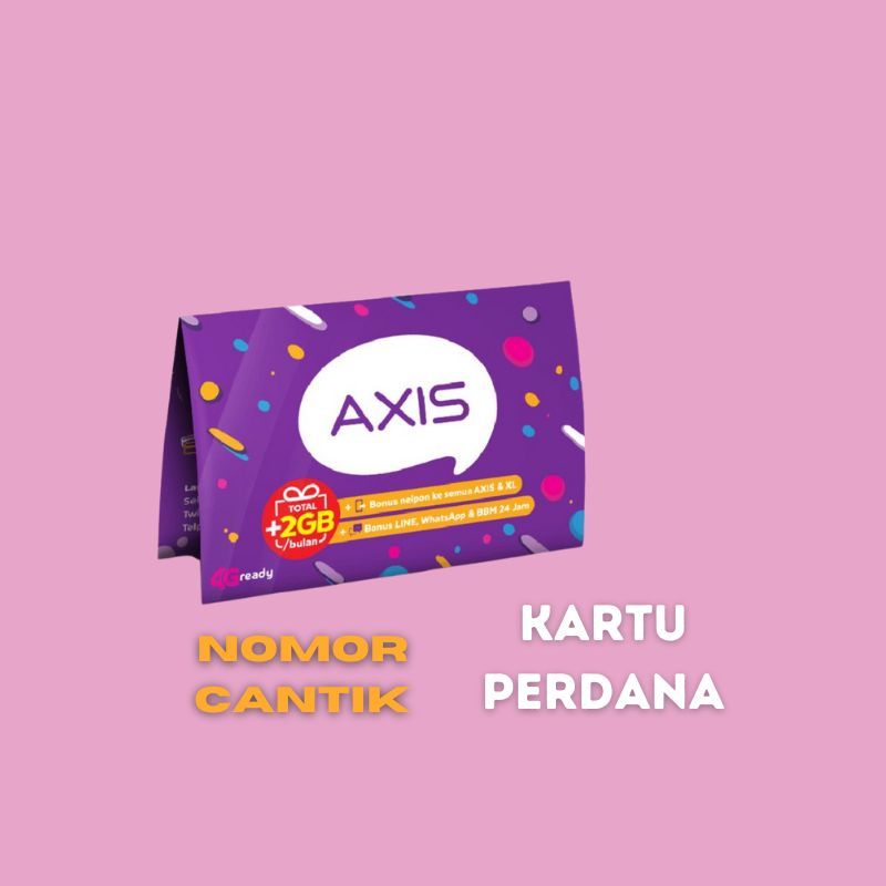 Jual Kartu Perdana Axis Nomor Cantik | Shopee Indonesia