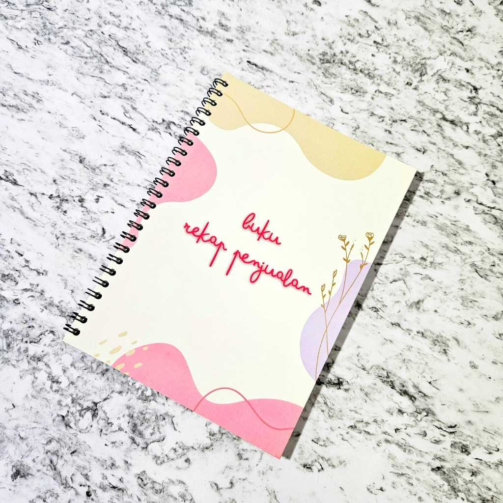 Jual BUKU ONLINE SHOP SPIRAL BUKU REKAP PENJUALAN BUKU LIST ORDER BUKU ...