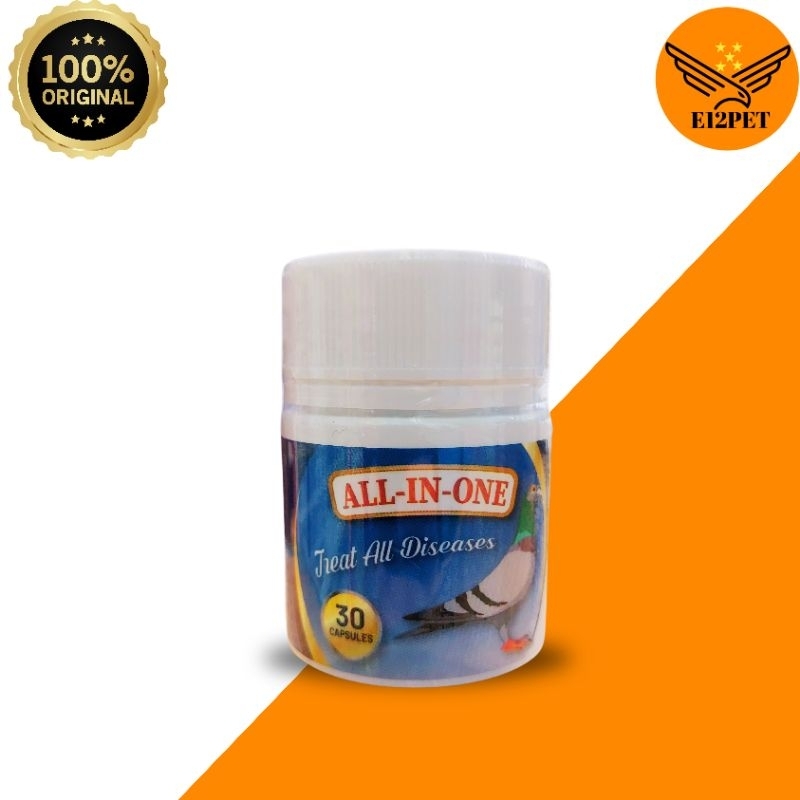 Jual Obat Burung All In One 30 Capsule Mengobati Segala Penyakit Burung ...