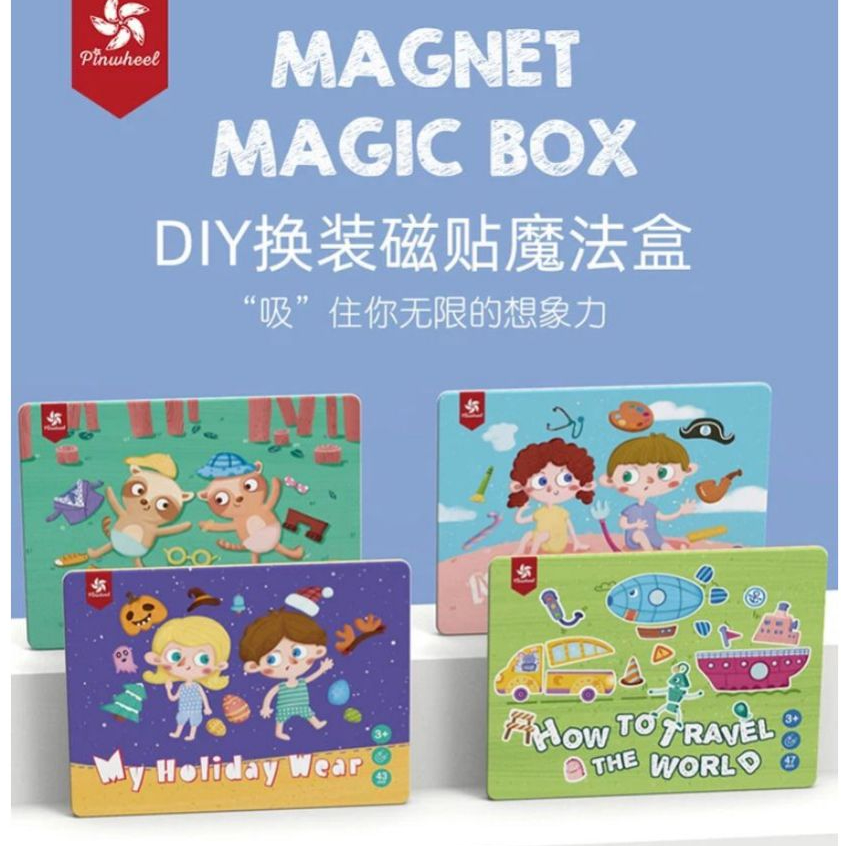 Jual Pinwheel Magnet Magic Box Mainan Edukasi Anak Berbagai 4 Jenis ...