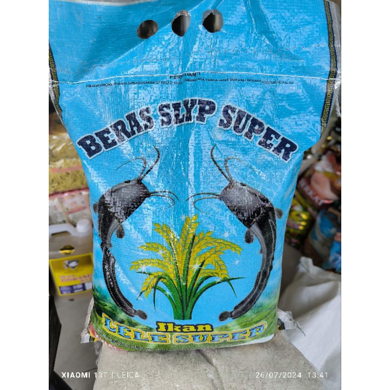 Jual Beras Cap Lele Biru 5 Kg | Shopee Indonesia