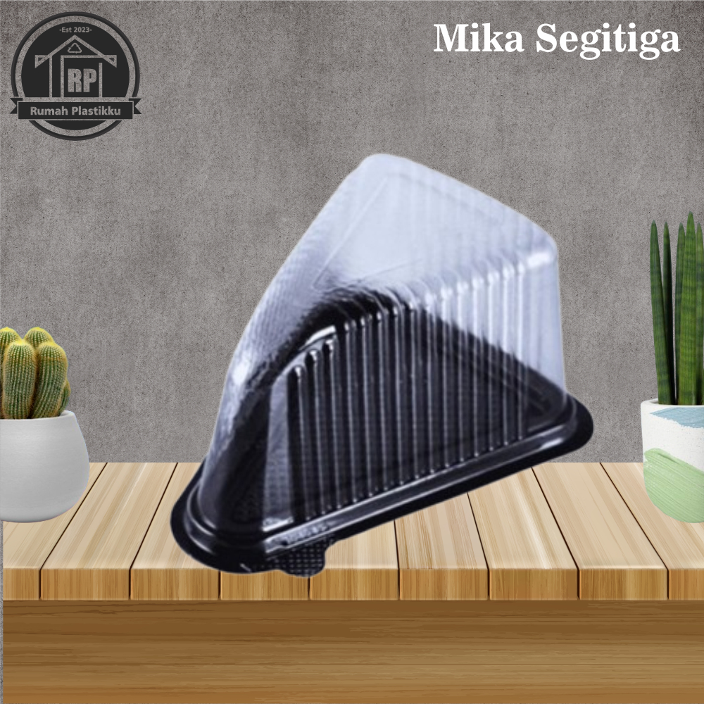 Jual [1 pack] Mika segitiga / Mika cake segitiga / Mika Tart Slice / 1 ...