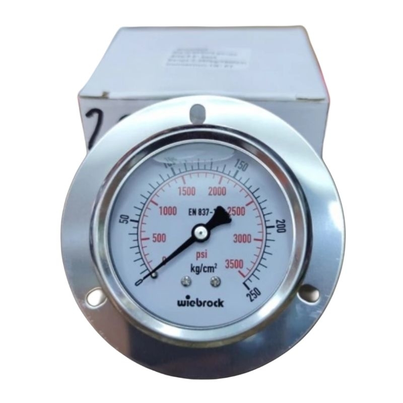 Jual 1 bar - 400 bar (kg/cm²) PRESSURE GAUGE 2,5" INCH STAINLESS STEEL ...