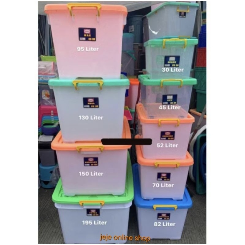 Jual CONTAINER BOX SHINPO MULTIFUNGSI SERBAGUNA CB45 / CB52 / CB70 / CB95 / CB130 / CB 150 ...