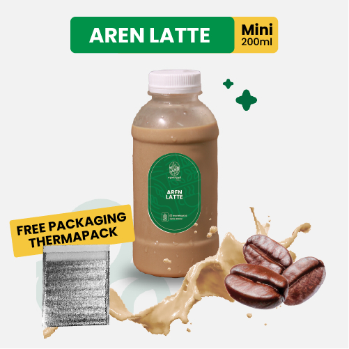 Jual Kopi Susu Aren Latte Gula Aren Kemasan bottle MINI 200ml Ready To ...