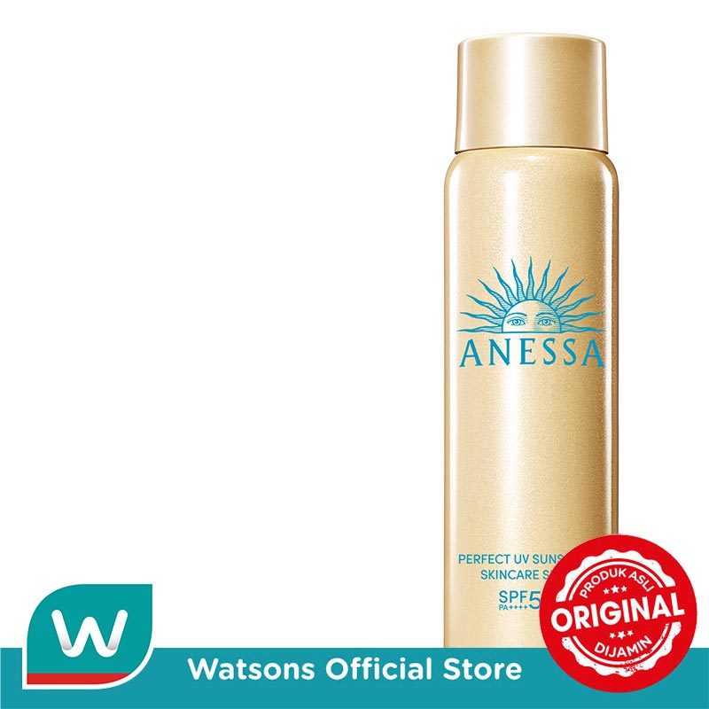 Jual Anessa Perfect UV Sunscreen Skincare Spray 60g | Shopee Indonesia