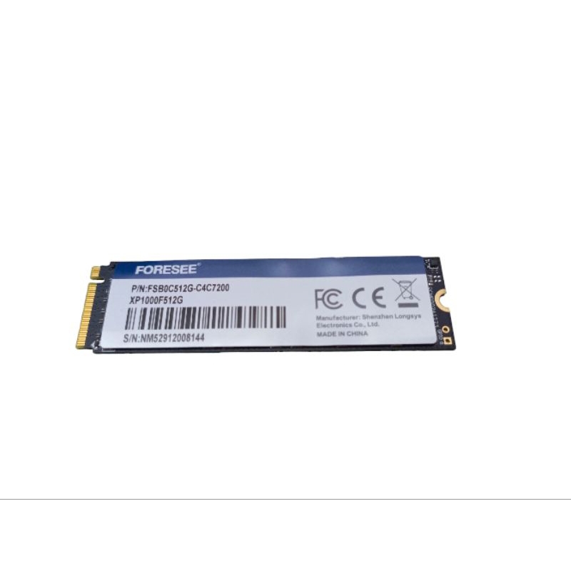 Jual FORESEE G700 SSD M.2 NVME 2280 PCIE 3.0 GEN 3 GSYAPGC 512GB ( NEW ORIGINAL) | Shopee Indonesia