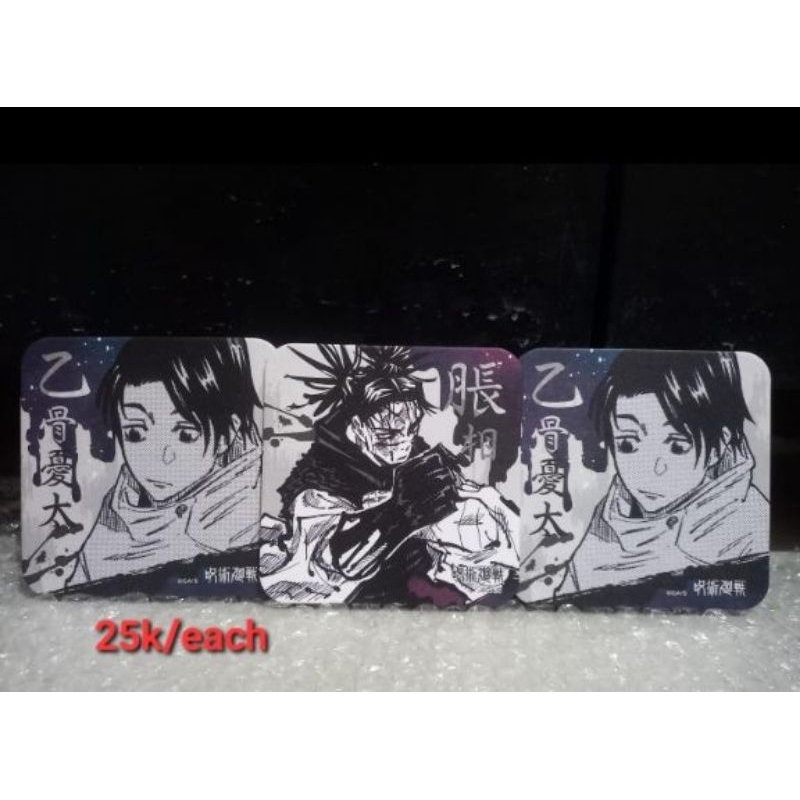 Jual OFFICIAL Jujutsu Kaisen JJK Paper Coaster Choso & Yuta Okkotsu ...