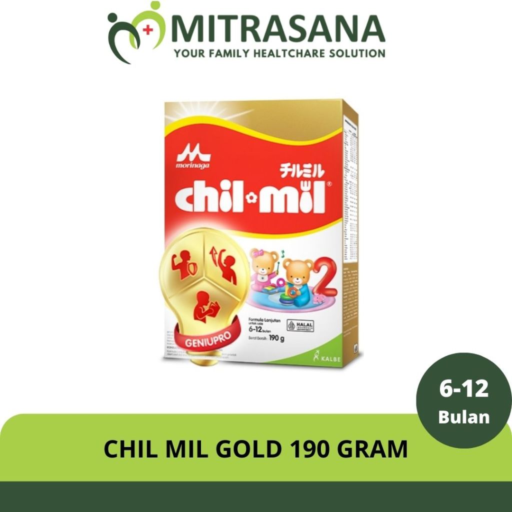 Jual Chil Mil Gold 190 Gram - Susu untuk Usia 6-12 Bulan | Shopee Indonesia