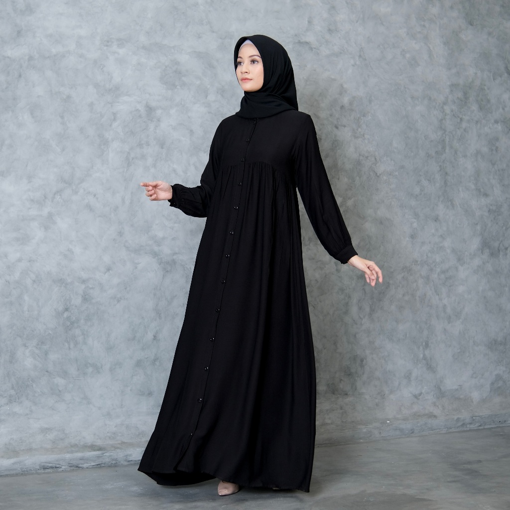 Jual CALCUL SHAKIA TWILL GAMIS MUSLIM WANITA | Shopee Indonesia