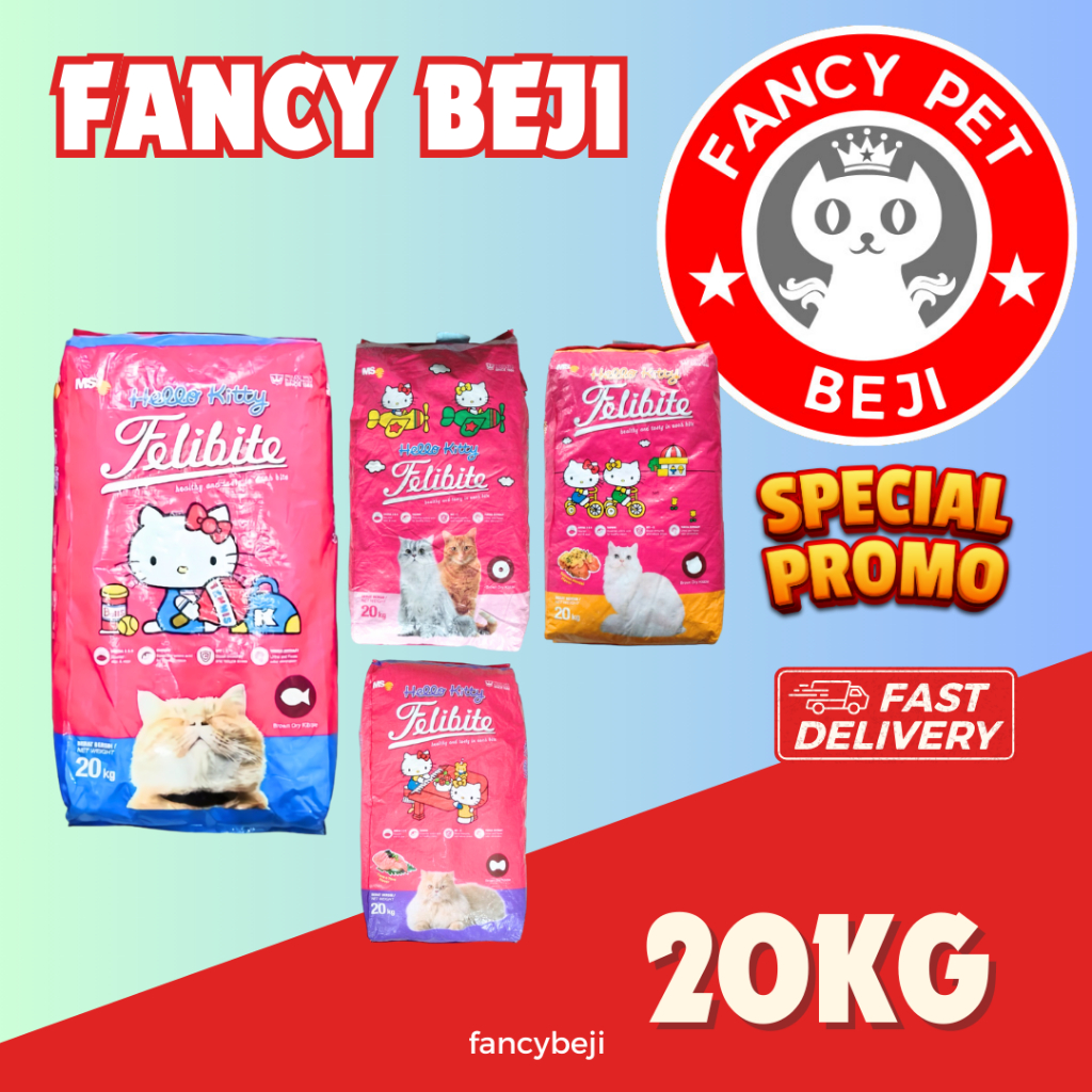 Jual Felibite cat food tuna 20kg | Shopee Indonesia