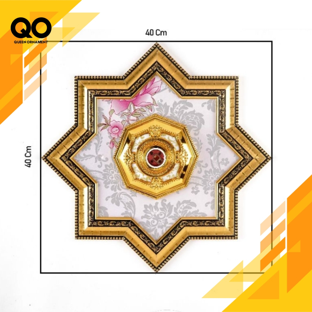 Jual Ornamen Plafon Fitting Tempat Hiasan Lampu Plafon Pvc Gipsen ...