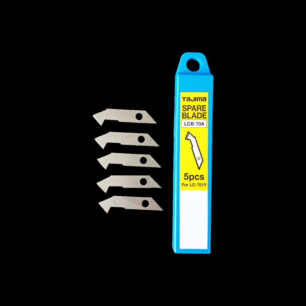 Jual Tajima Spare Blade LCB 70A Refill Isi Ulang Cutter Mata Pisau Acrylic Akrilik | Shopee ...
