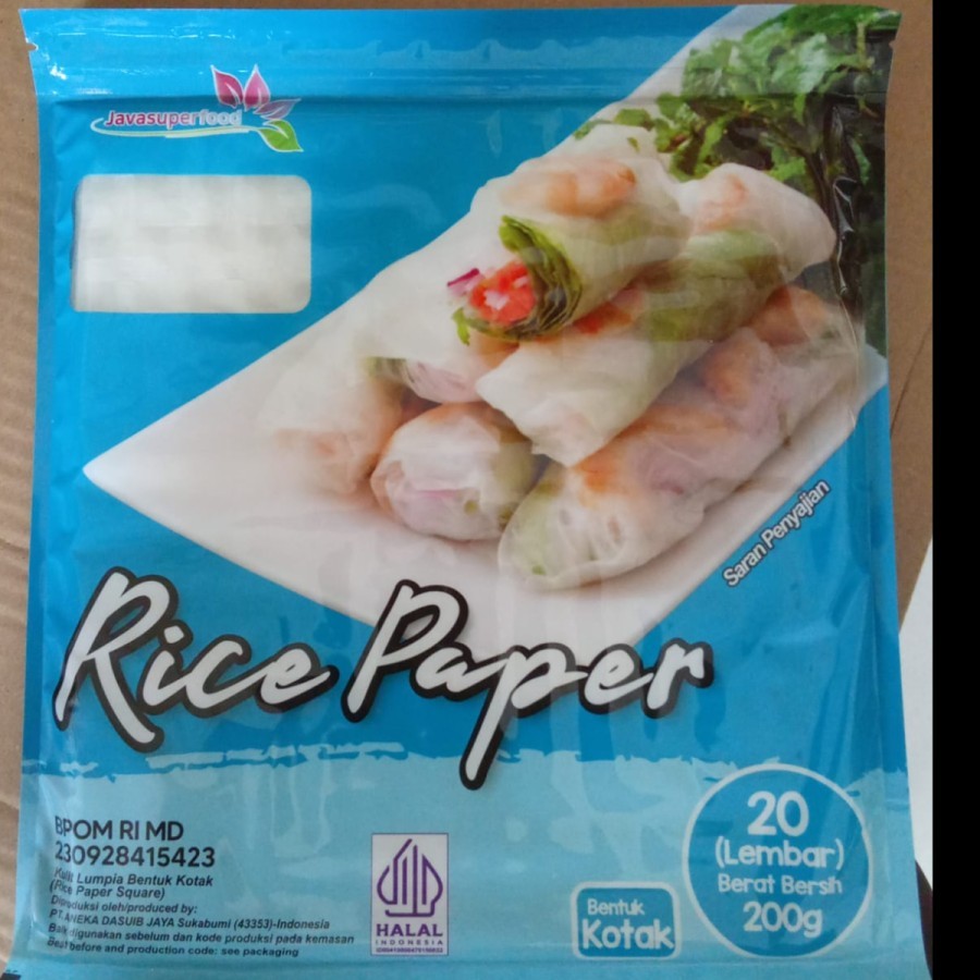 Jual Rice Paper kotak isi 20 | Shopee Indonesia