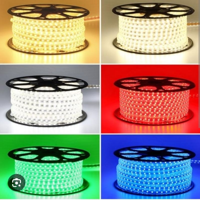 Jual LAMPU LED STRIP TYPE 5050 SMD WATERPROOF PER METER LAMPU HIAS ...