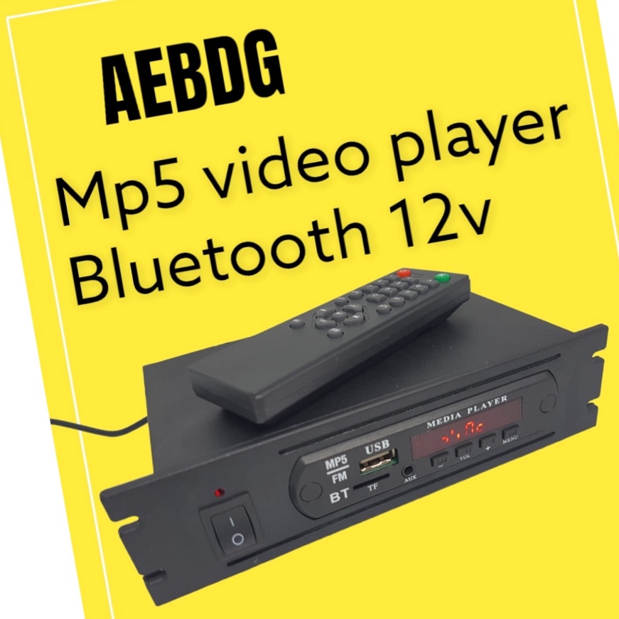 Jual KI3 AYABDG Rakitan mp5 mp4 mp3 Video Player Bluetooth 12V AMPLI ...