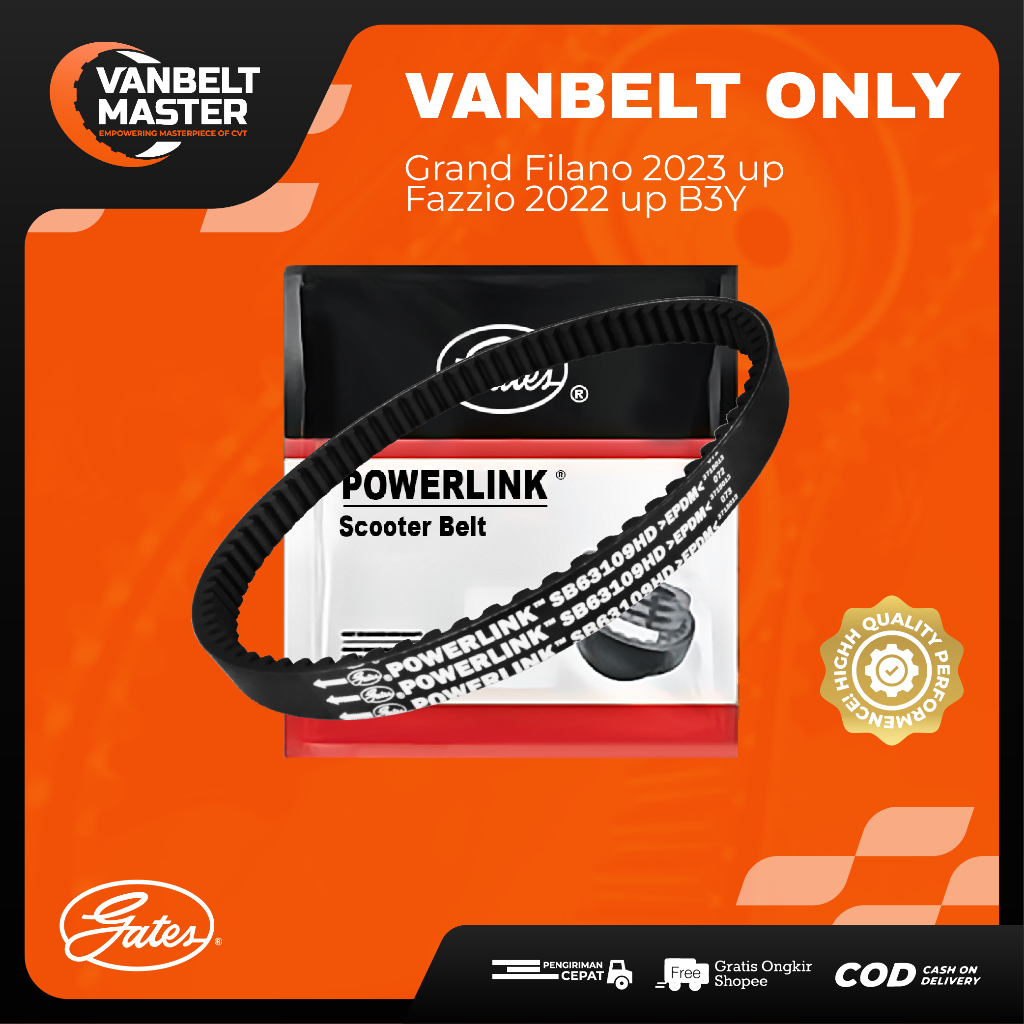 Jual Gates Powerlink V belt Vanbelt Fanbelt Fazzio Grand Filano 2022up ...