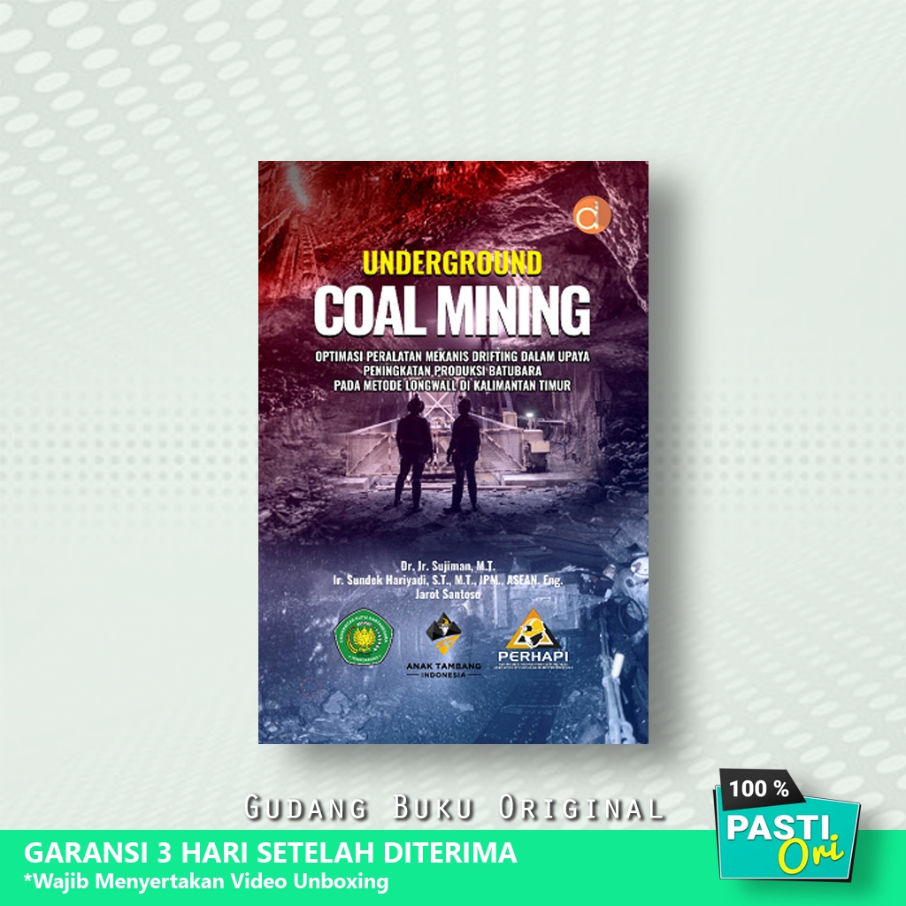 Jual Buku Underground Coal Mining - Sujiman | Shopee Indonesia