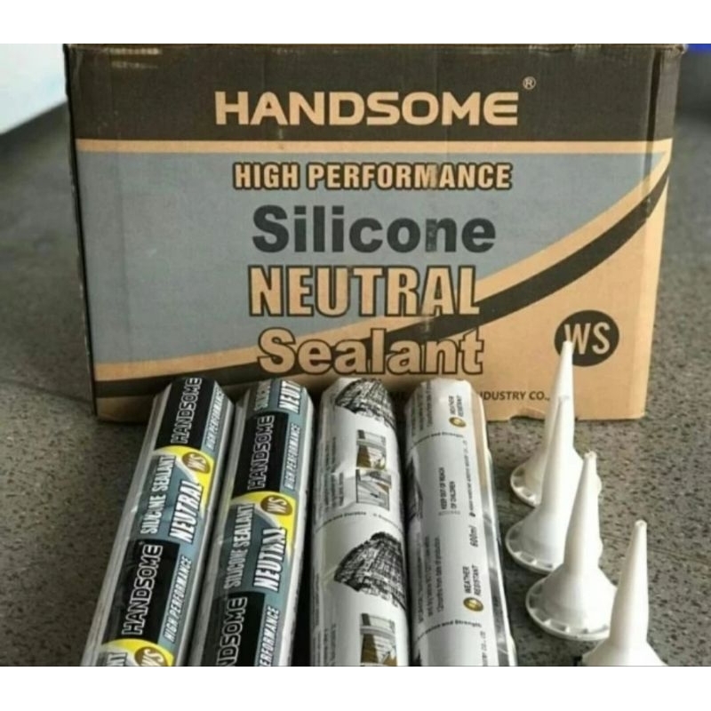 Jual Lem Silicone Sosis Clear (Bening) White (Putih) White (Hitam ...