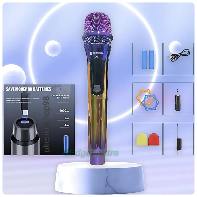 Jual Mic Wireless Profesional Microphone LT-118/ LT-128 | Mic ...