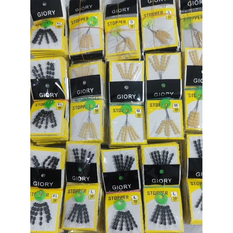 Jual Stopper pancing model bulat warna hitam dan kuning | Shopee Indonesia