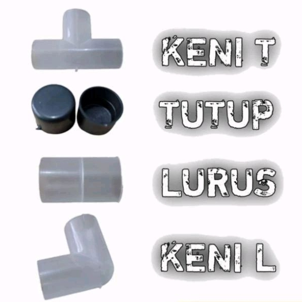Jual KENI T KENI L KENI I / SAMBUNGAN PIPA KENI AQUARIUM AKUARIUM ...