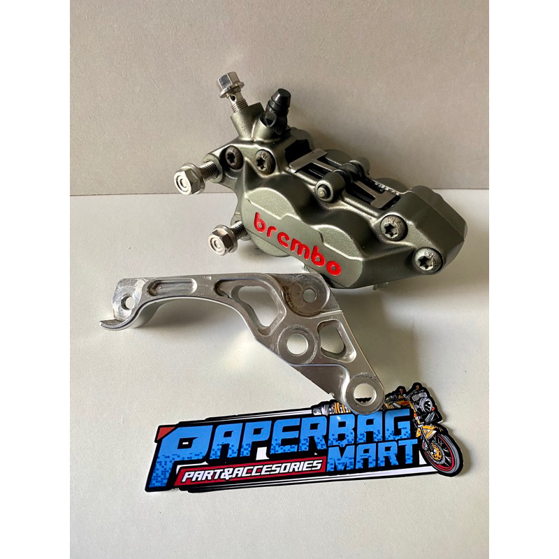 Jual Kaliper Brembo 4p Kiri Original Seat Breket 260 Bottom Vario | Shopee Indonesia