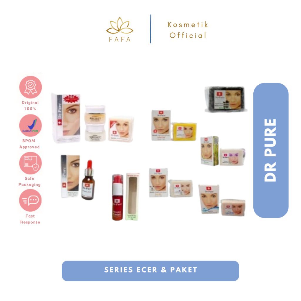 Jual DR PURE Skincare Series - Ecer & Set Paket | Shopee Indonesia