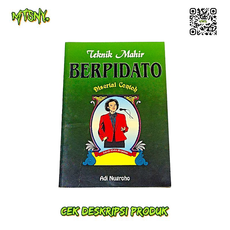 Jual Buku Edukasi Panduan Keahlian Keterampilan Tehnik Mahir Berpidato ...