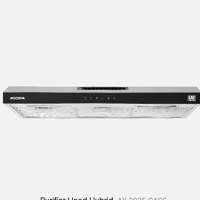 Jual MODENA Purifier Slim Cooker Hood Hybrid - AX 2925 CASS Filtrex ...