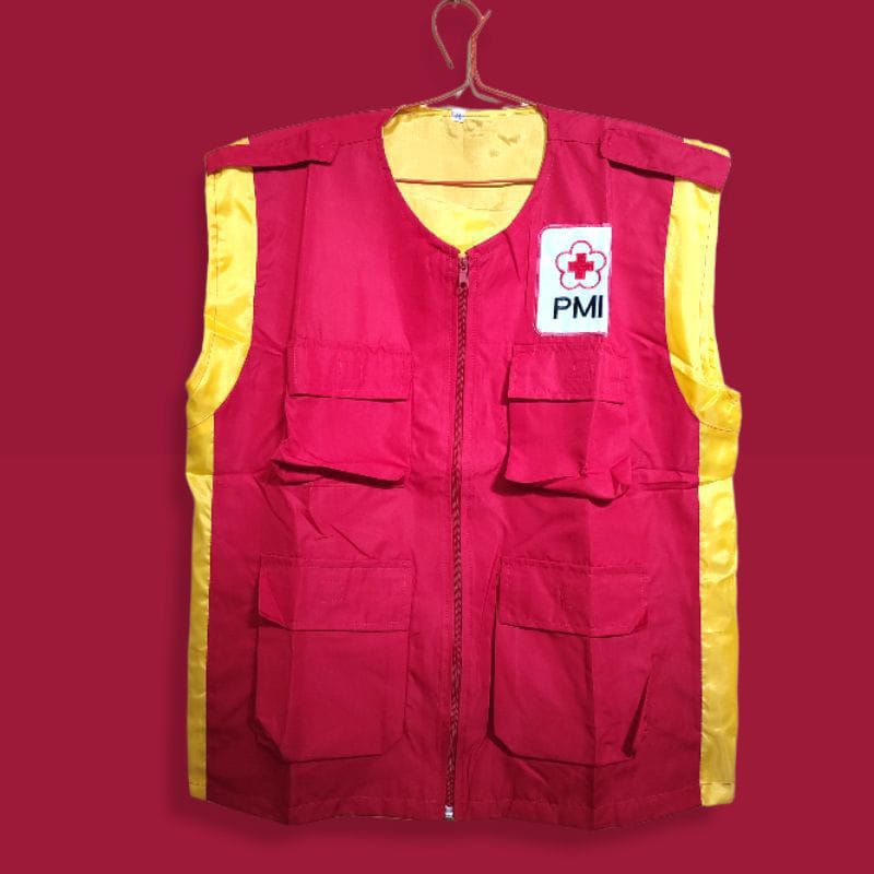 Jual rompi PMR rompi wira madya rompi lapangan PMI wira madya | Shopee ...