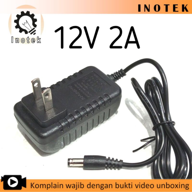 Jual Adaptor DC 12V 2A power supply | Shopee Indonesia