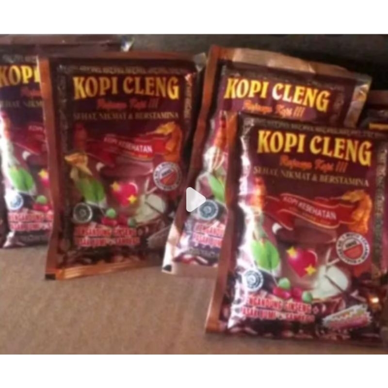 Jual kopi isi 5 sachet bubuk instant cling clong | Shopee Indonesia