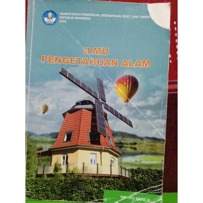 Jual Ilmu pengetahuan alam / IPA kelas IX 9 3 SMP / MTS tahun 2022 | Shopee Indonesia