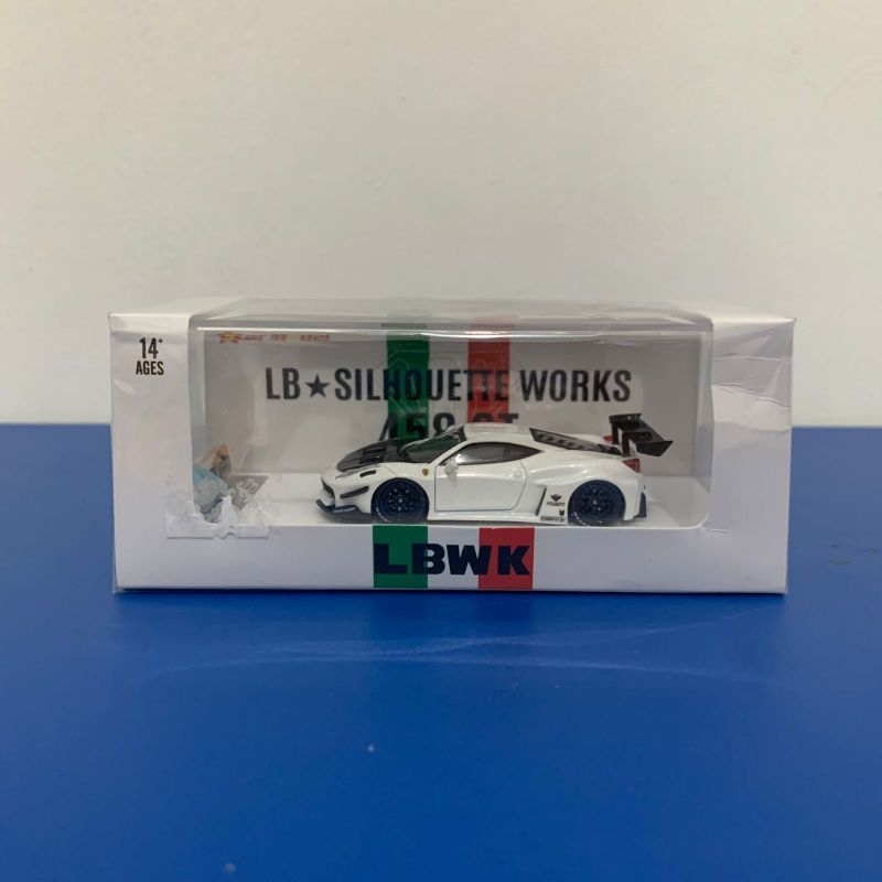 Jual Star Model -non figure -1/64 LBWK Versi Siluet LB-SilhouetteWorks 458 GT White | Shopee ...
