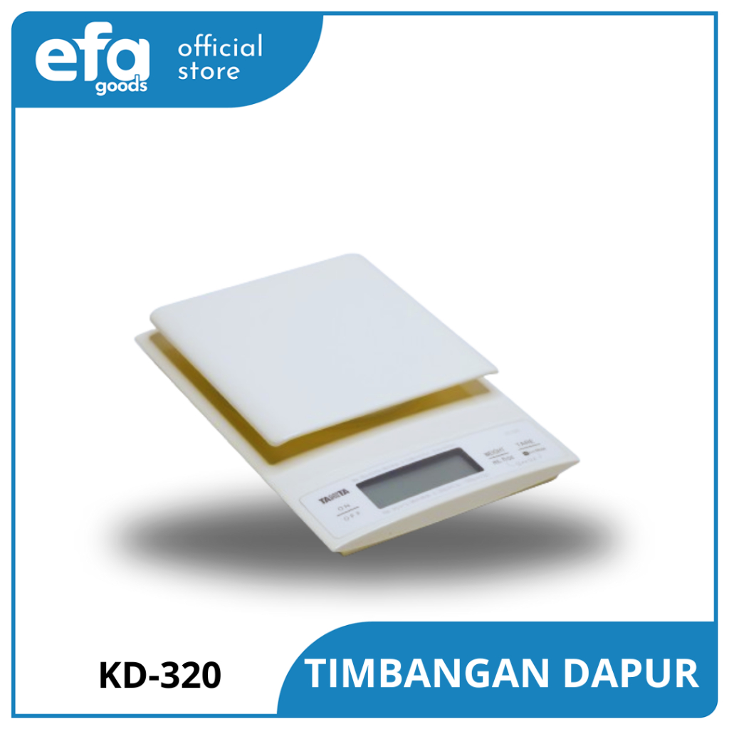Jual EFA GOODS / Timbangan dapur Tanita KD-320 kapasitas 3kg | Shopee Indonesia